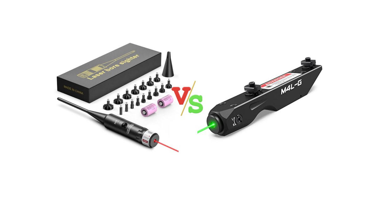 EZshoot Bore Sight vs Votatu M4L-G Laser