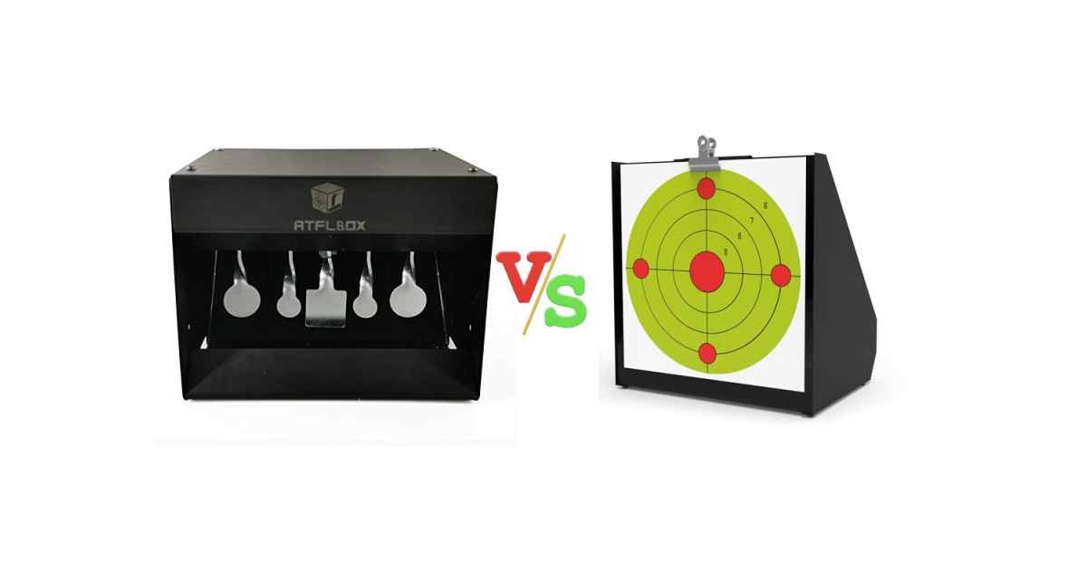Atflbox Target Trap vs KNINE Outdoors Pellet Trap