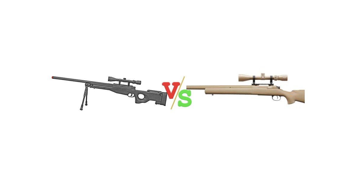 BBTac Sniper Rifle vs Lancer Tactical M24